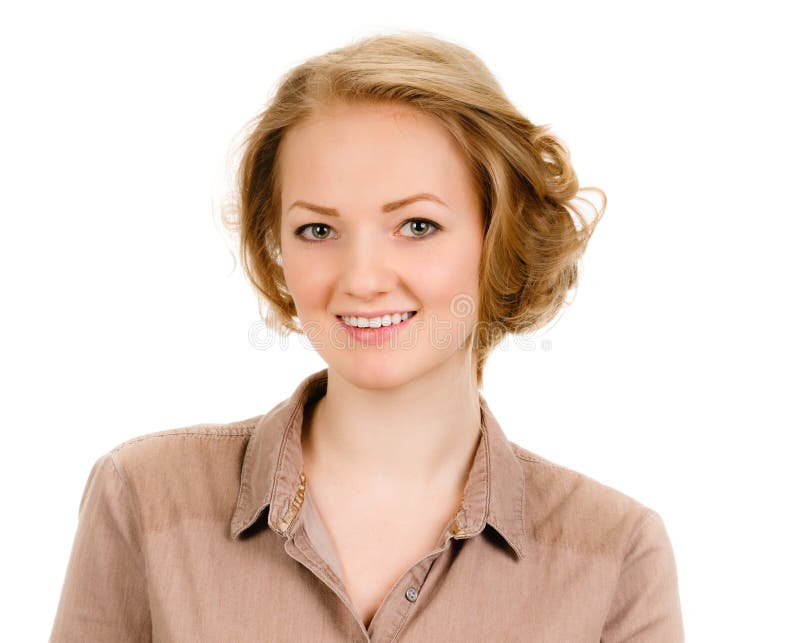 Smiling portrait stock photo. Image of good, caucasian - 38228168