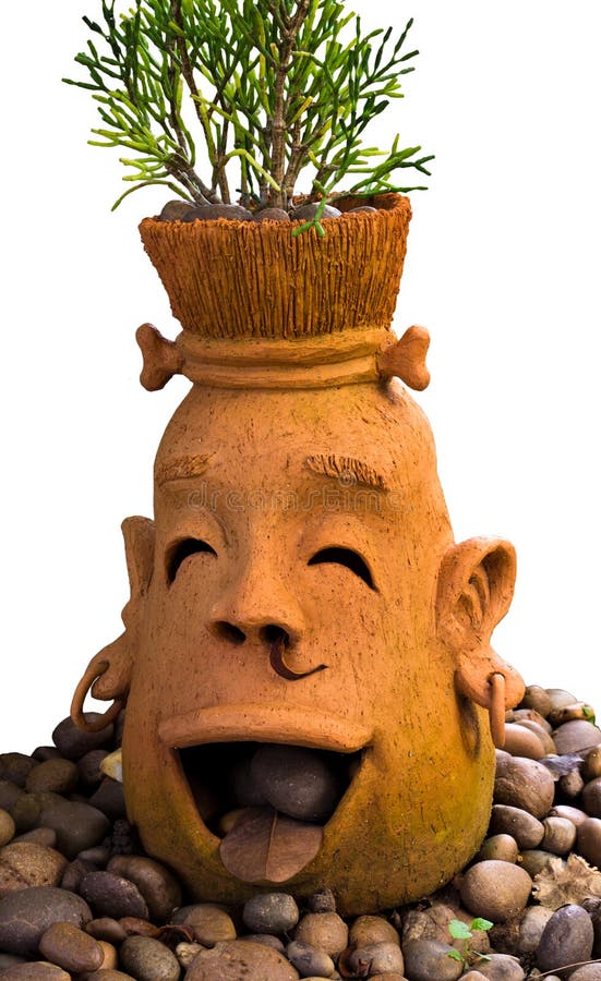 Smiling Pot stock image. Image of flowerpot, pleasure - 25946003