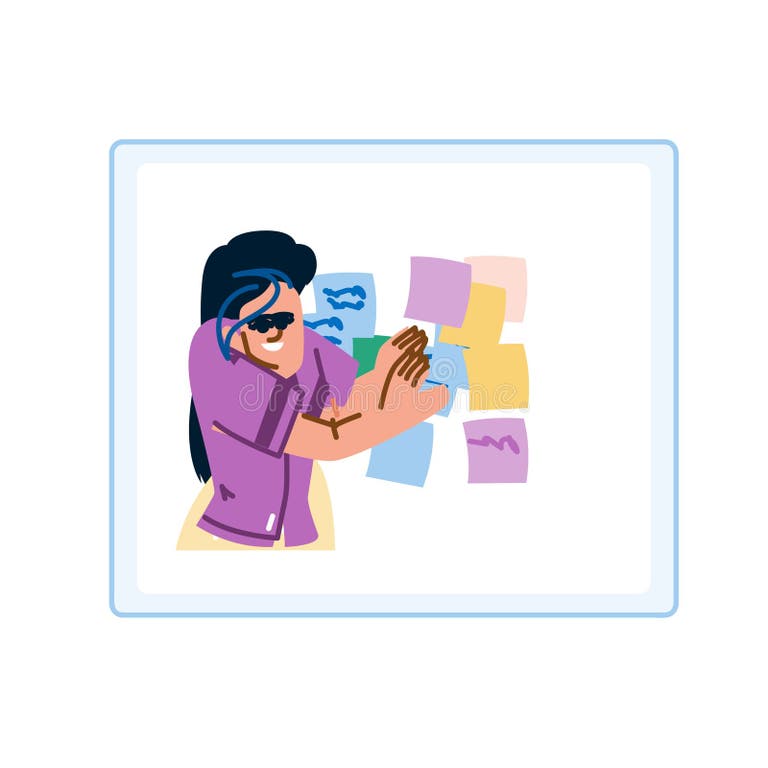 Smiling Project Manager Stock Illustrations – 2,312 Smiling Project ...