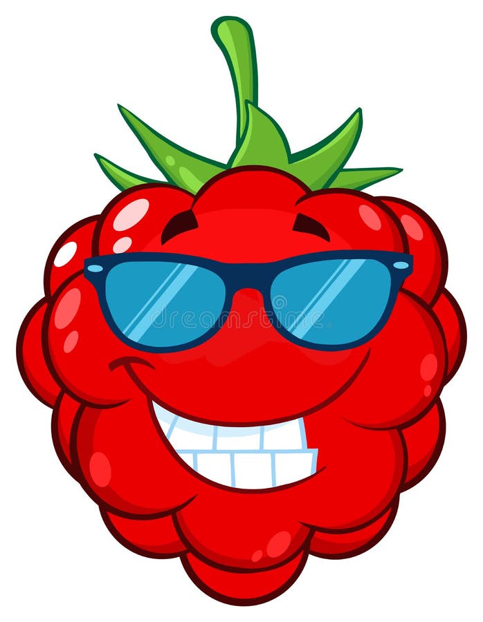 Raspberry Fruit Cartoon Mascot Character Set 2. Collection Stock ... Raspberry Fruit Cartoon Mascot Character Set 2. Collection Stock ...