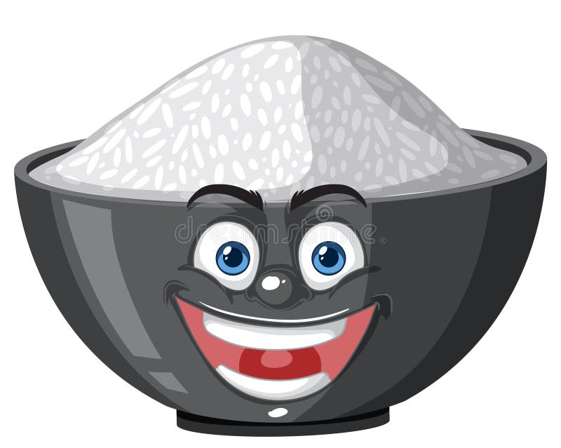 Smiling Rice Stock Illustrations – 1,042 Smiling Rice Stock ...