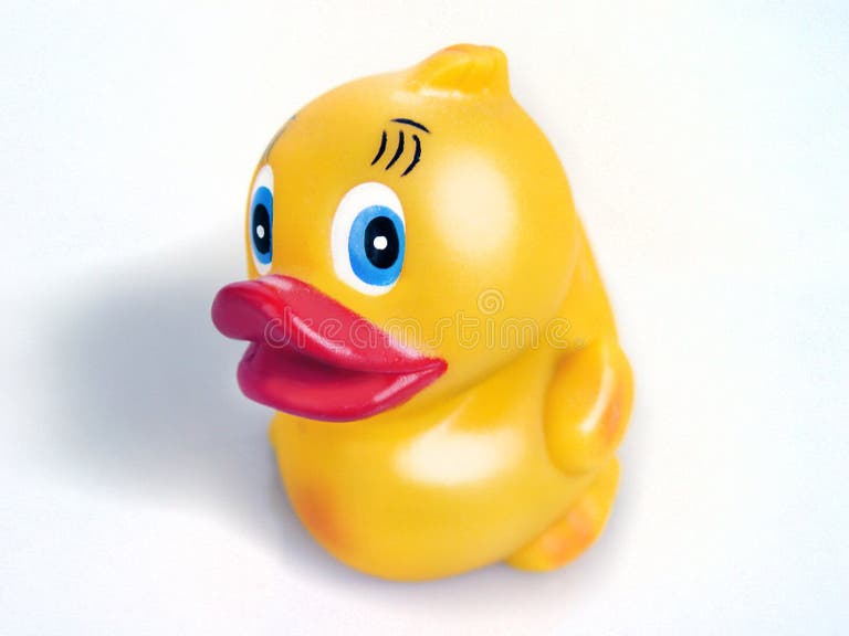 Smiling Rubber Duck stock image. Image of yellow, duck - 21630569