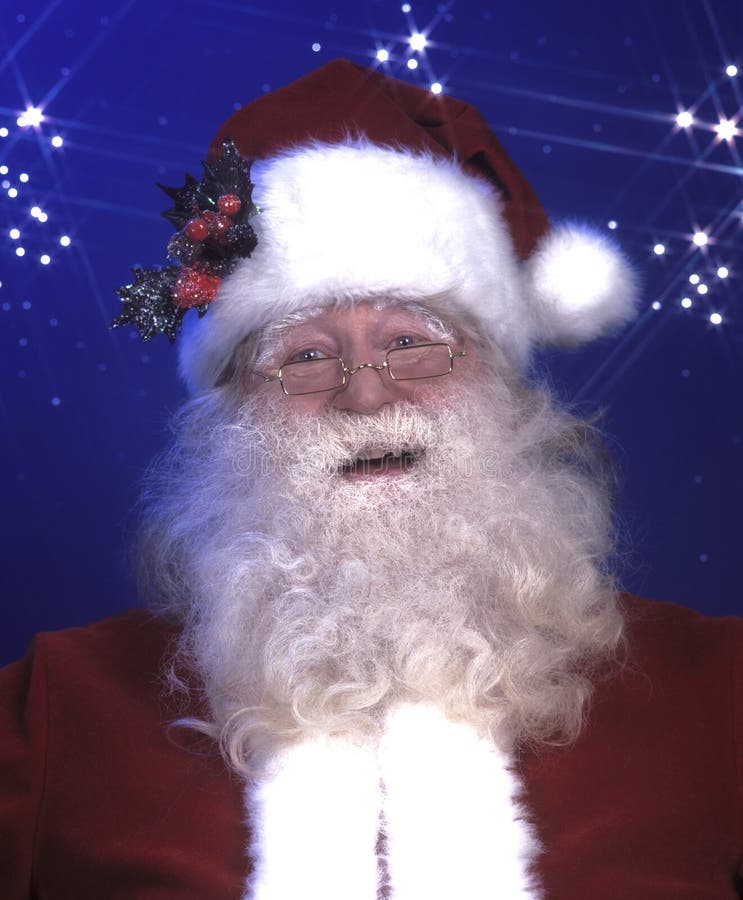 Smiling santa claus stock image. Image of happy, cheer - 7390583