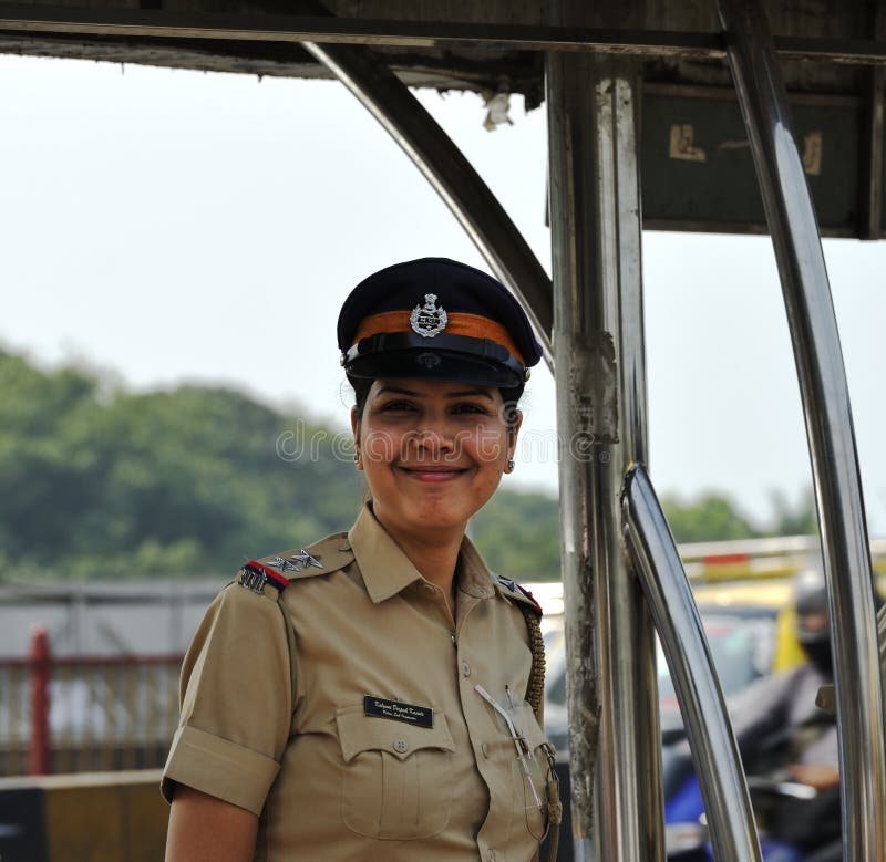 Smiling Security officer editorial image. Image of india - 89017200