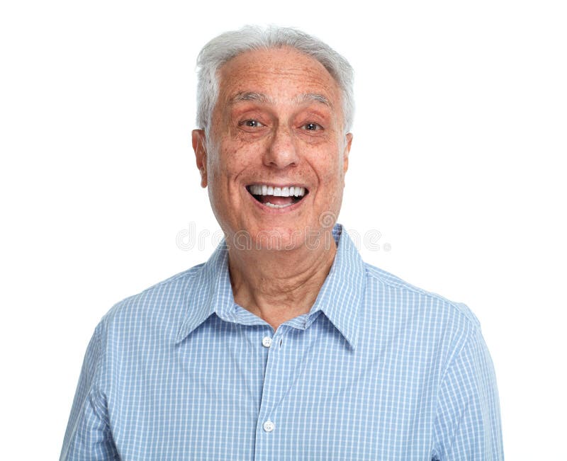 Smiling senior man. stock image. Image of aging, eyes - 84318781