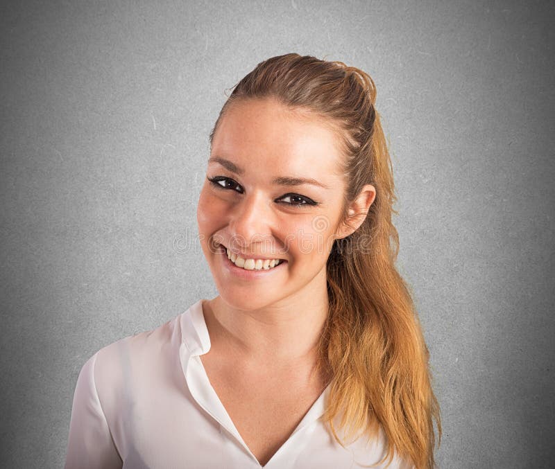 Smiling and solar girl stock image. Image of beatiful - 54016231