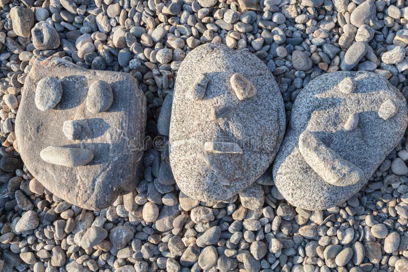 Smiling stones stock image. Image of stones, conceptual - 33574243