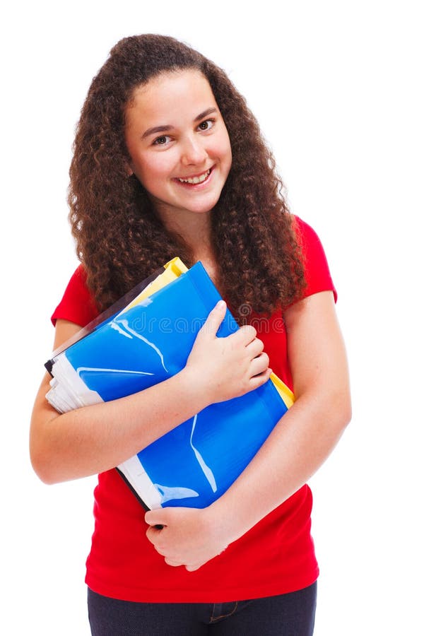 Student with books stock image. Image of caucasian, elementary - 29158295