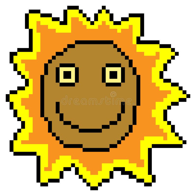 Pixel Art Solar Stock Illustrations – 382 Pixel Art Solar Stock ...