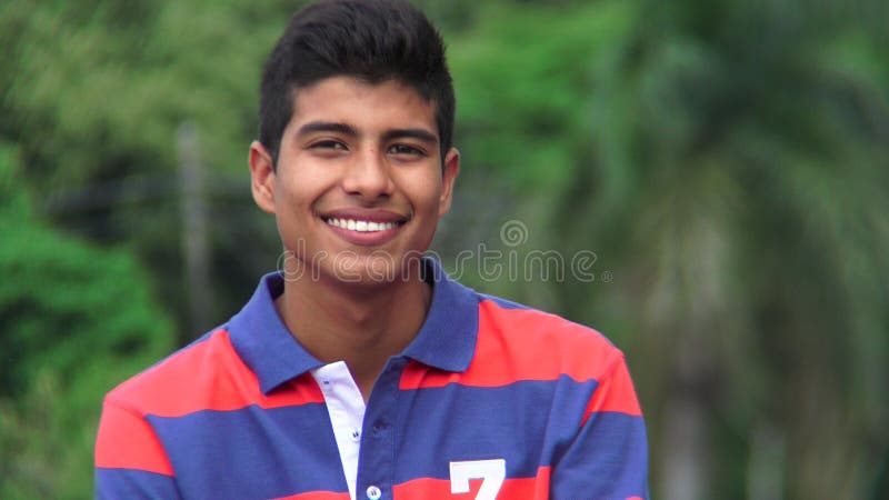 Happy Hispanic Colombian Teen Boy Laughing Stock Footage - Video of ...