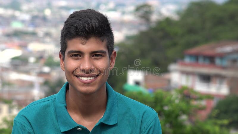 Smiling Teen Hispanic Boy stock photo. Image of teen - 83351654
