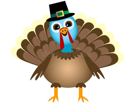Smiling Thanksgiving Turkey Stock Vector - Illustration of funny ...