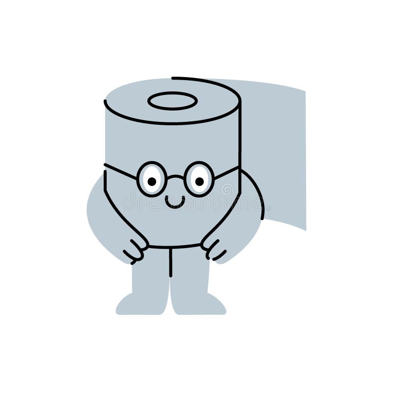 Funny Toilet Tissue Stock Illustrations – 789 Funny Toilet Tissue Stock ...