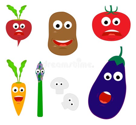 Scary Vegetables Stock Illustrations – 1,689 Scary Vegetables Stock ...