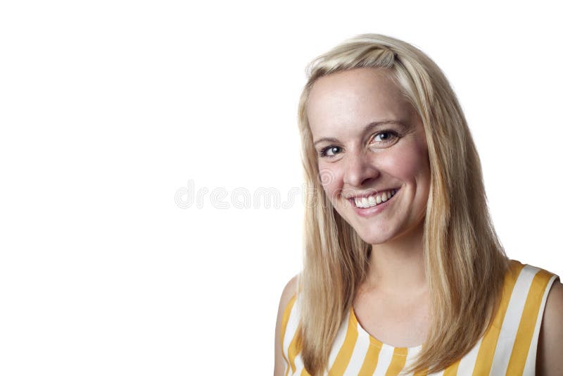 Smiling Woman stock image. Image of beautiful, fashion - 20394539