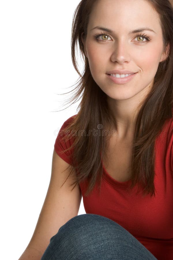 Smiling Woman stock image. Image of relaxed, pretty, smiling - 6887