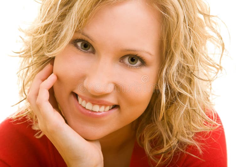 Smiling woman stock photo. Image of human, teeth, purity - 7632272