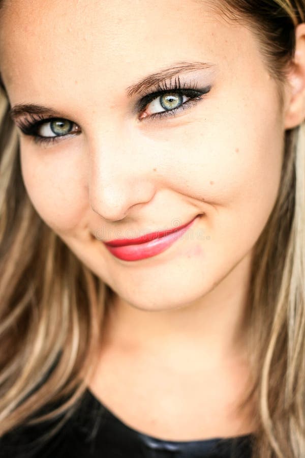 Smiling woman stock photo. Image of smile, beautiful - 37017578