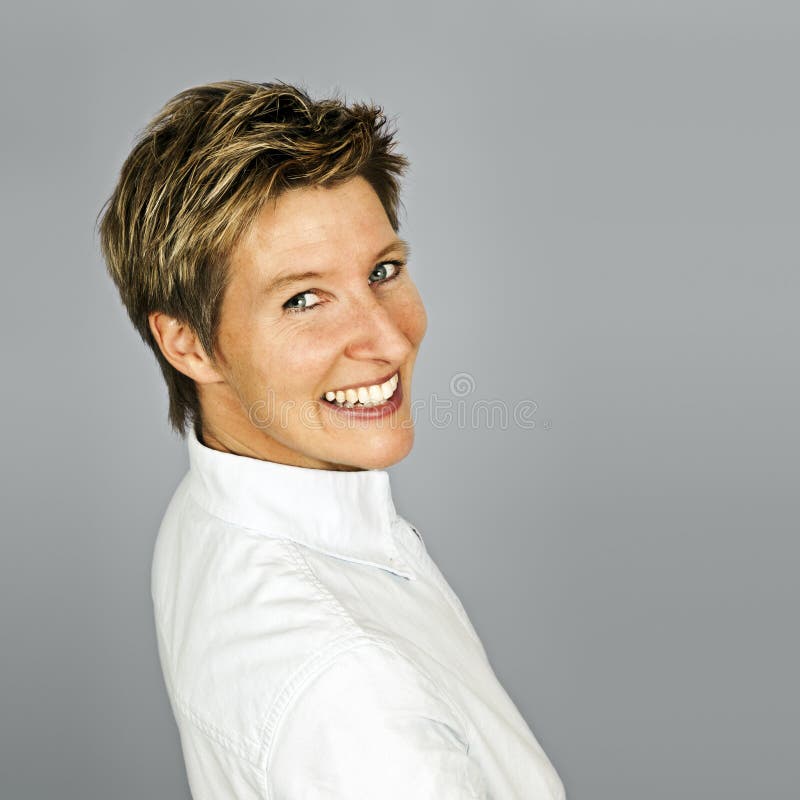 Smiling women stock image. Image of cheerful, corporate - 18375659