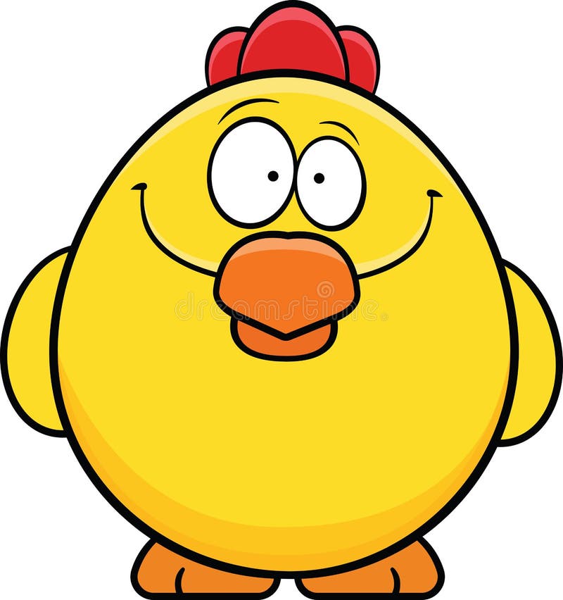 Yellow chicken stock illustration. Illustration of holiday - 29916309