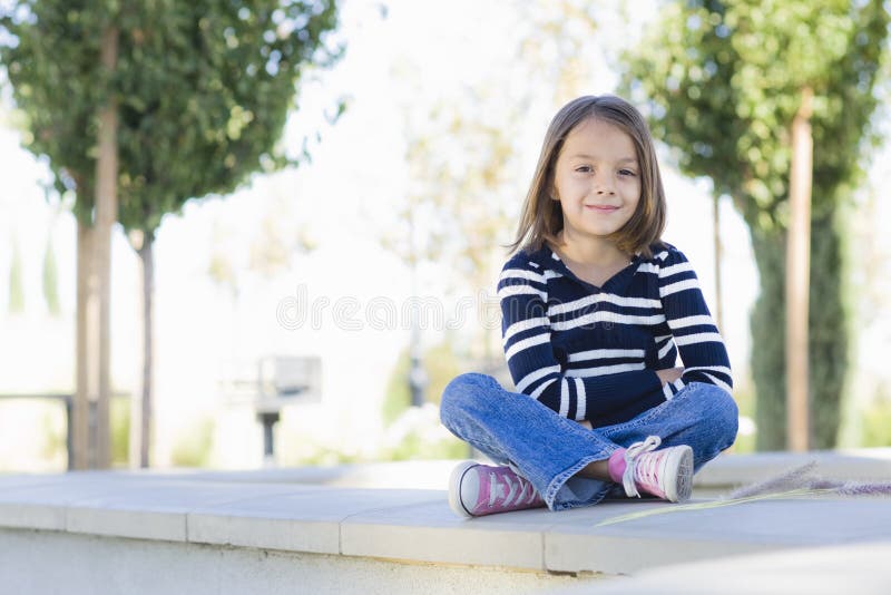 Smiling Young Girl stock image. Image of juvenile, person - 11278691