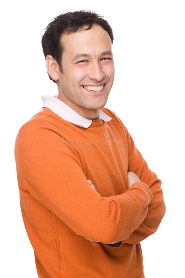 Smiling young man stock image. Image of clothing, smiling - 11023555