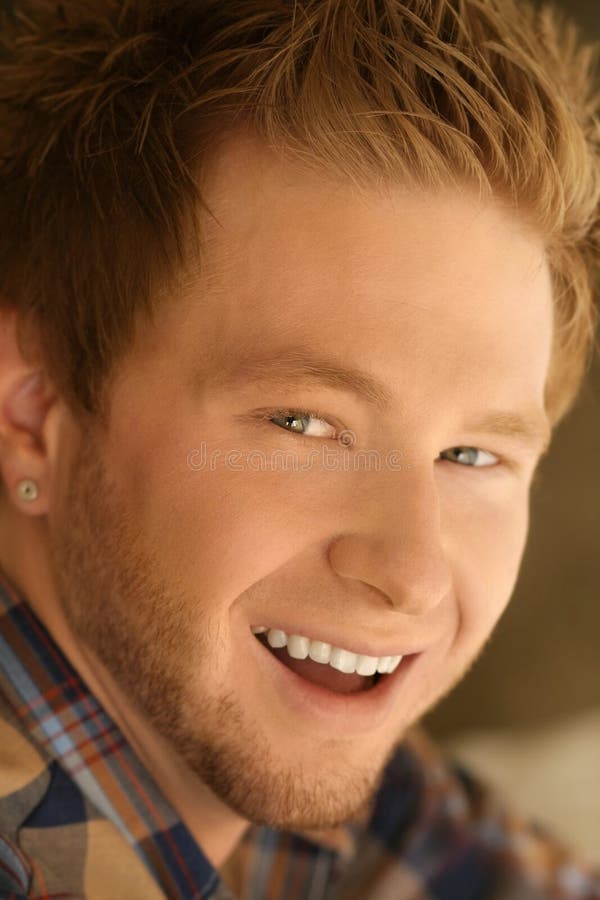 Smiling young man stock photo. Image of teeth, mouth, laugh - 6682882