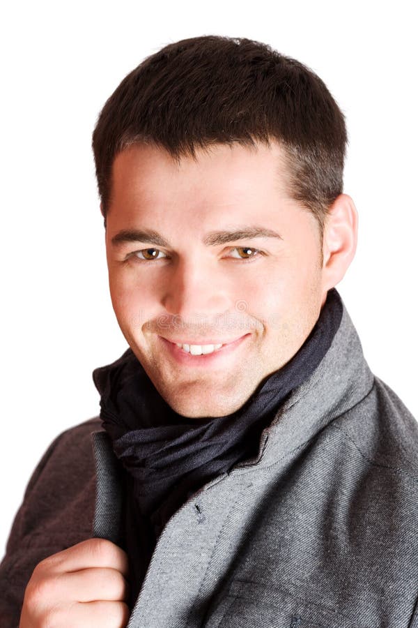 Chisled and Angular Faced Young Man Stock Photo - Image of portrait ...