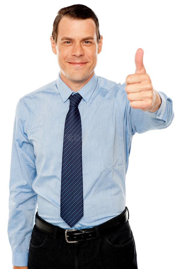 Smiling man thumbs up stock photo. Image of gesture, pleasure - 19235276 Smiling man thumbs up stock photo. Image of gesture, pleasure - 19235276