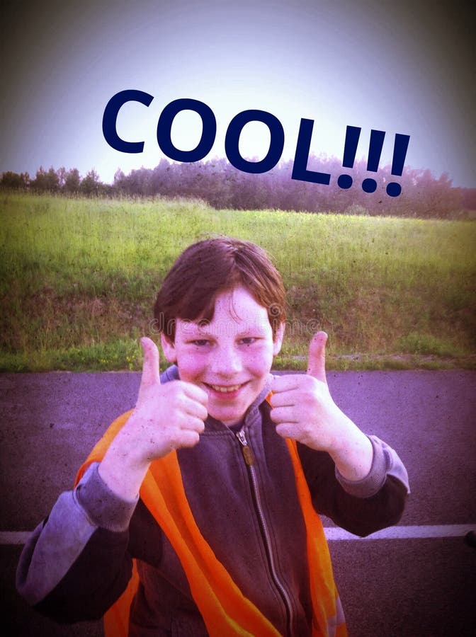 Smilling Cool boy editorial photo. Image of child, little - 42614676