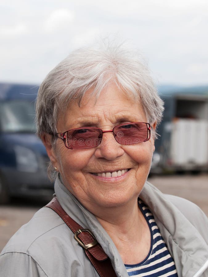 Happy senior stock photo. Image of smile, glasses, portrait - 30252228