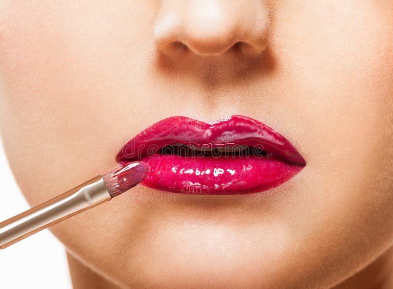 Smink fotografering för bildbyråer. Bild av konst, kaukasisk - 123822159