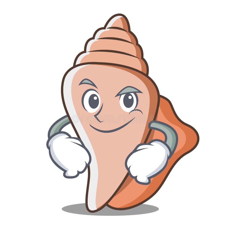 Smirking Cute Shell Character Cartoon Stock Vector - Illustration of ... Smirking Cute Shell Character Cartoon Stock Vector - Illustration of ...