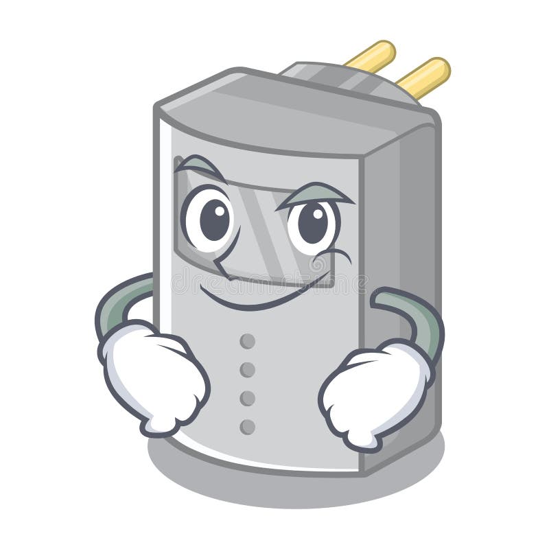 Smirking Motion Sensor in the Cartoon Shape Stock Vector - Illustration ...