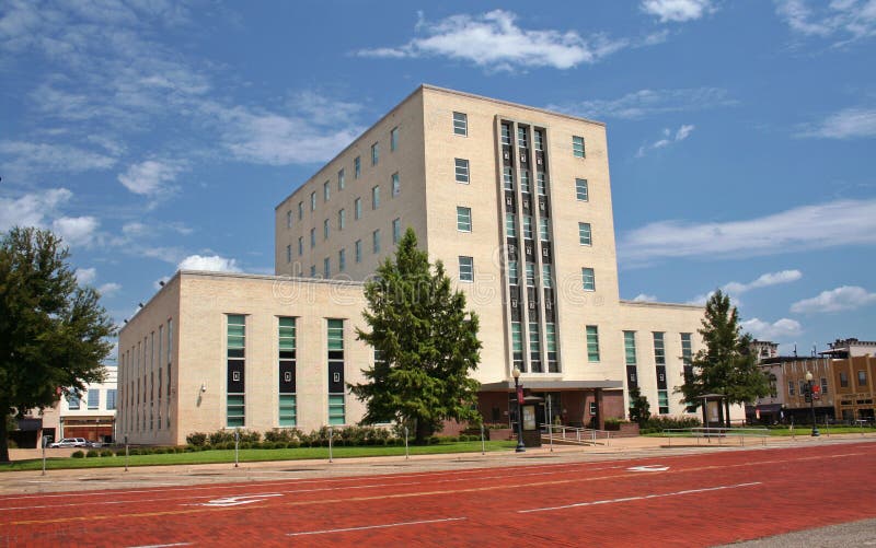 Smith County Courthouse Located in Tyler, Texas Stock Photo - Image of ...