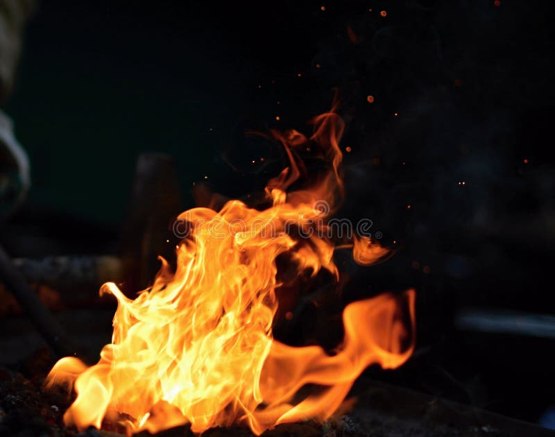 Smith furnace stock image. Image of burning, fire, artisan - 46013169