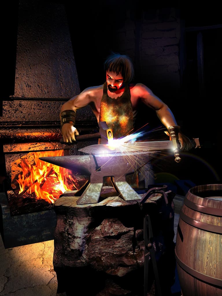 Forja Ilustraciones Stock, Vectores, Y Clipart – (14,218 Ilustraciones ...