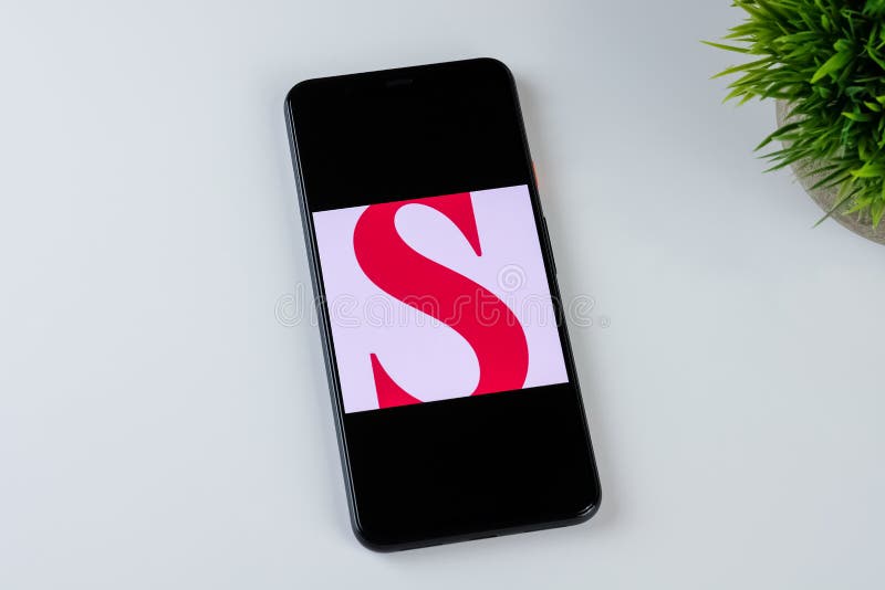 Smith`s App Logo on a Smartphone Screen. Editorial Image - Image of ...