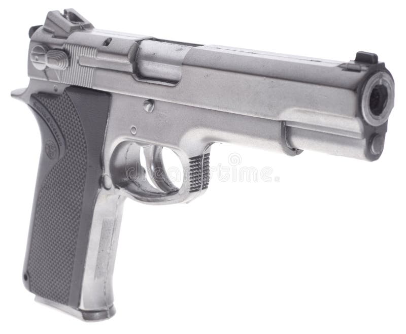 Smith and Wesson-pistool redactionele foto. Image of automatisch - 81056006