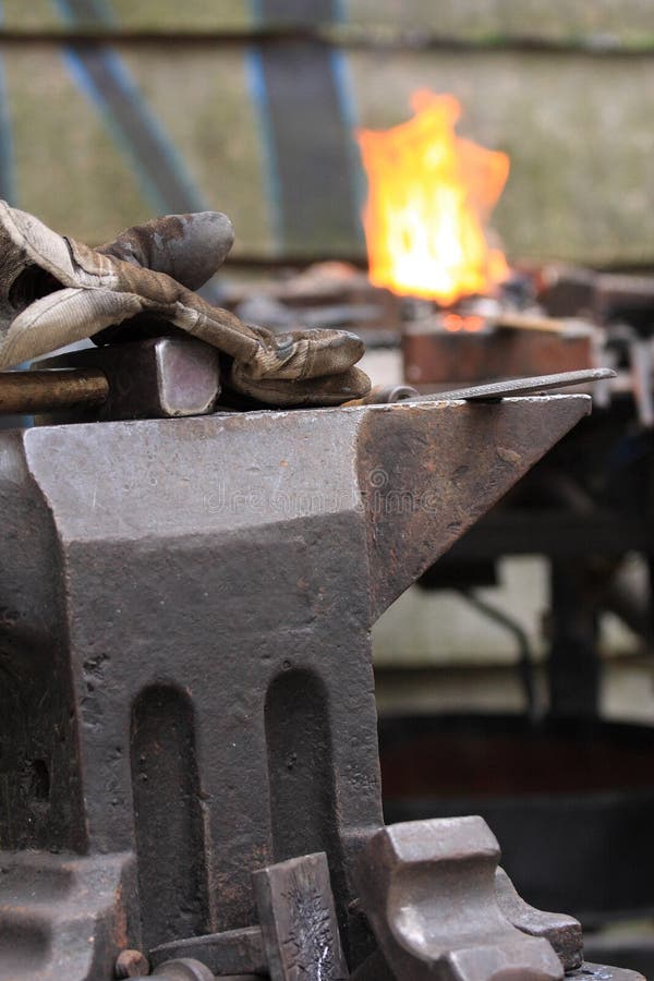 Smithing stock image. Image of profession, metal, design - 10547391