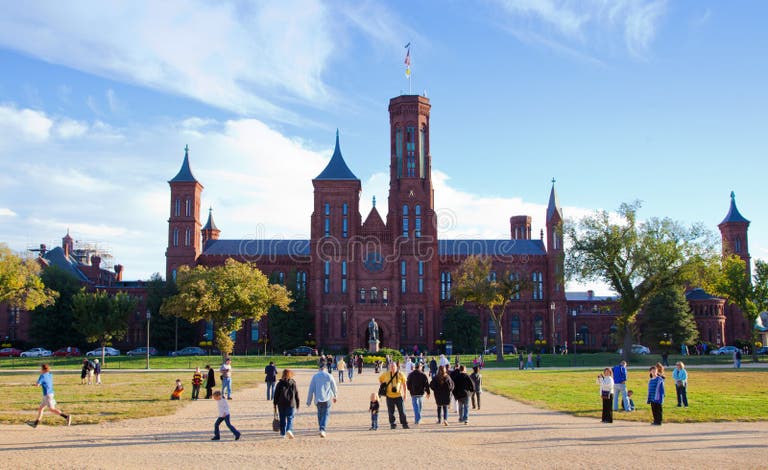 Smithsonian castle editorial photo. Image of united, building - 27154331