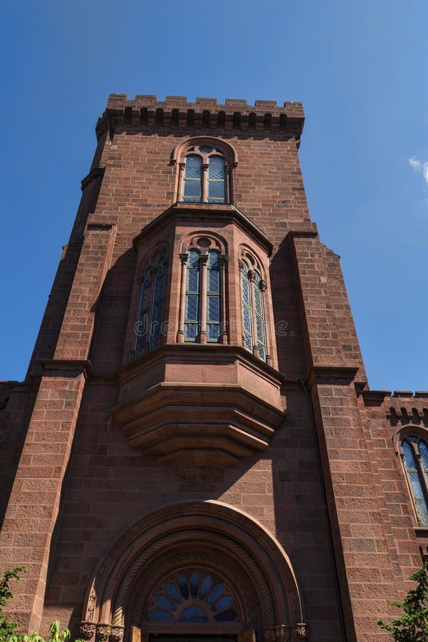 Smithsonian castle editorial stock image. Image of architecture - 61557629