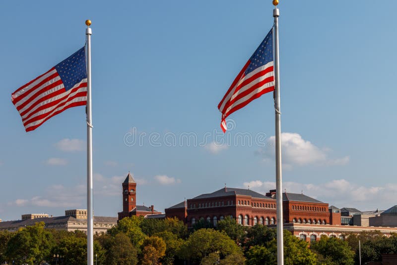 Smithsonian Castle Washington DC, USA Editorial Image - Image of ...
