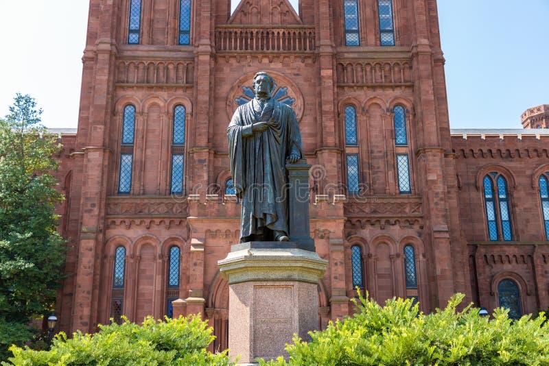 Smithsonian Castle in Washington DC Editorial Photography - Image of ...