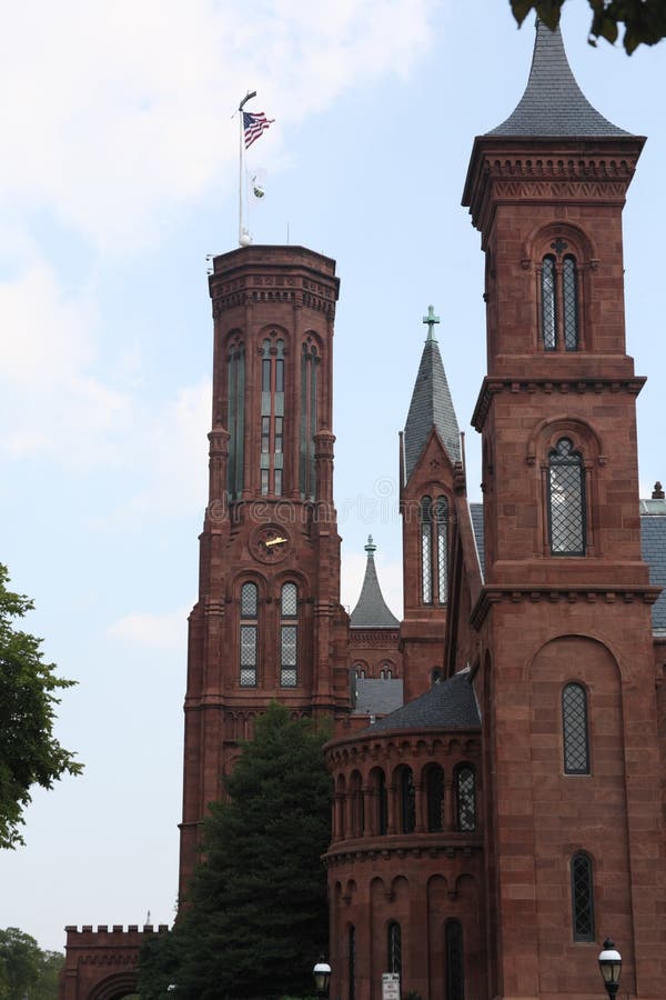 Smithsonian Institution Building (the Castle) in Washington, DC ...