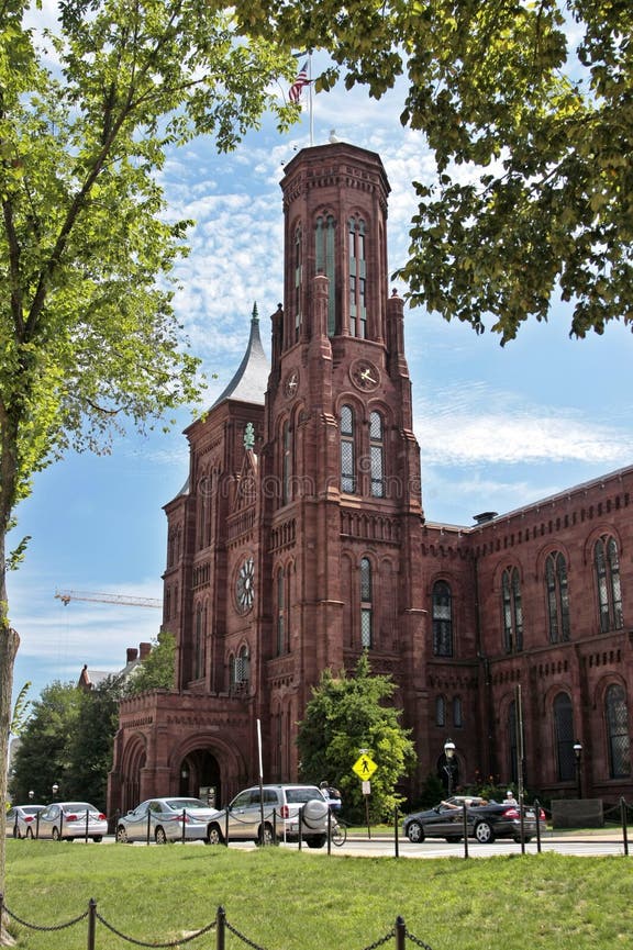 Smithsonian Institution Building Editorial Photography - Image of tower ...