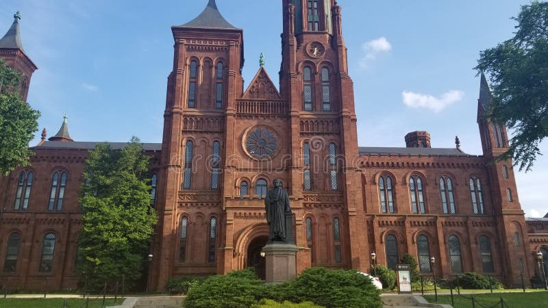 Smithsonian Institution Building (the Castle) in Washington, DC ...