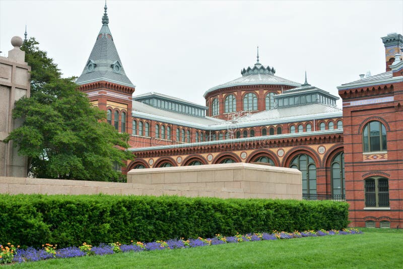 Smithsonian Institution Building (the Castle) in Washington, DC ...