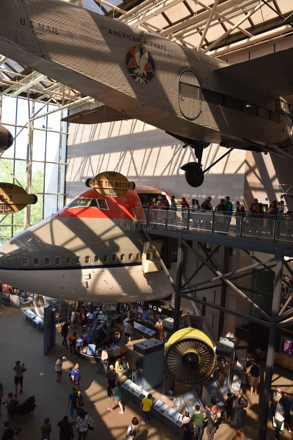 Smithsonian National Air and Space Museum in Washington DC Editorial ...