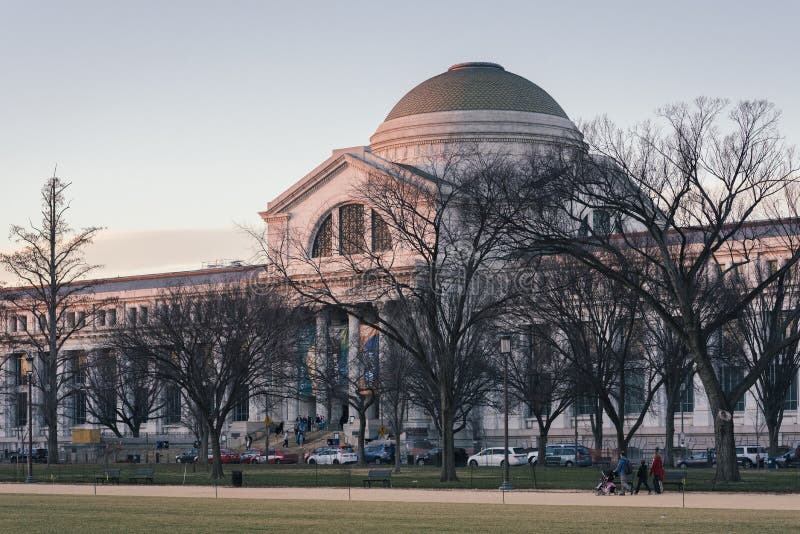 The Smithsonian National Museum of Natural History, in Washington, DC ...